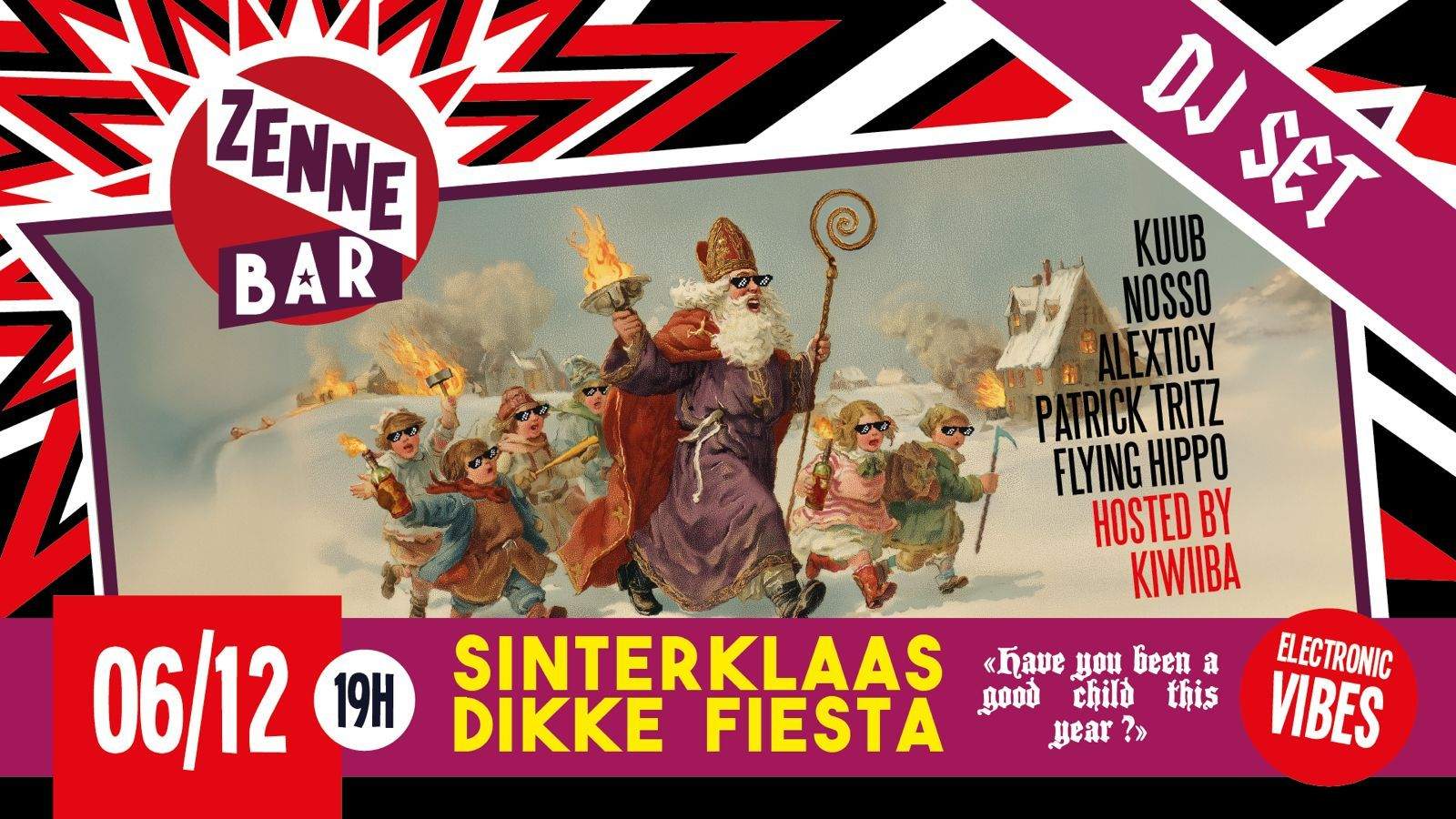 SINTERKLAAS DIKKE FIESTA at Brasserie de la Senne, Brussels