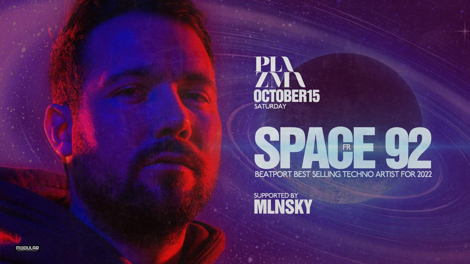 SPACE 92 // October 15 at Plazma, Bulgaria