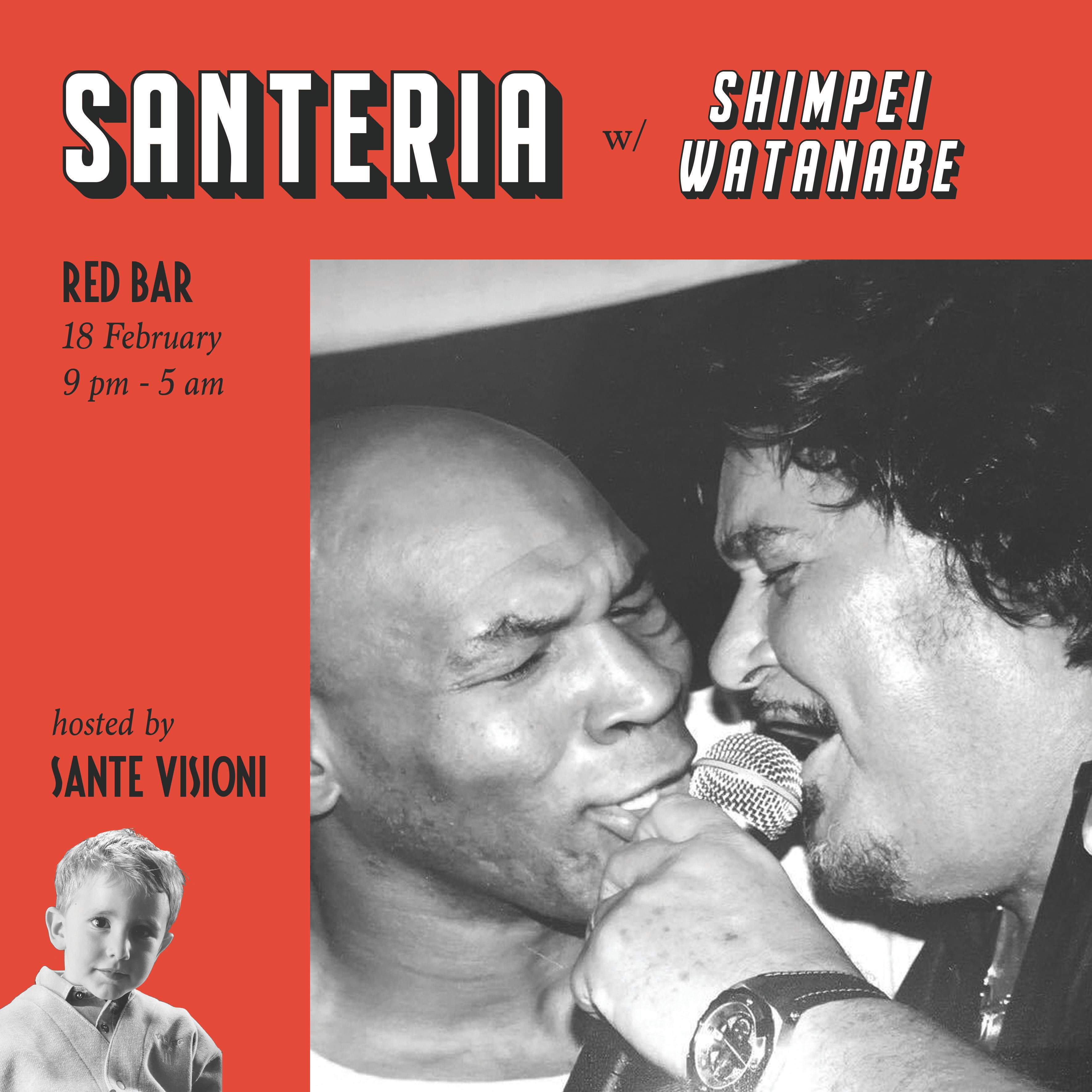 Santeria with Shimpei Watanabe at Red Bar, Tokyo