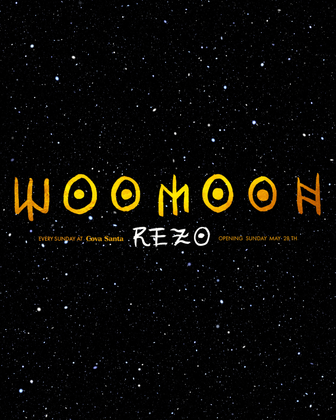 WooMooN OPENING PARTY | Sunday, May 28th at Cova Santa, Ibiza