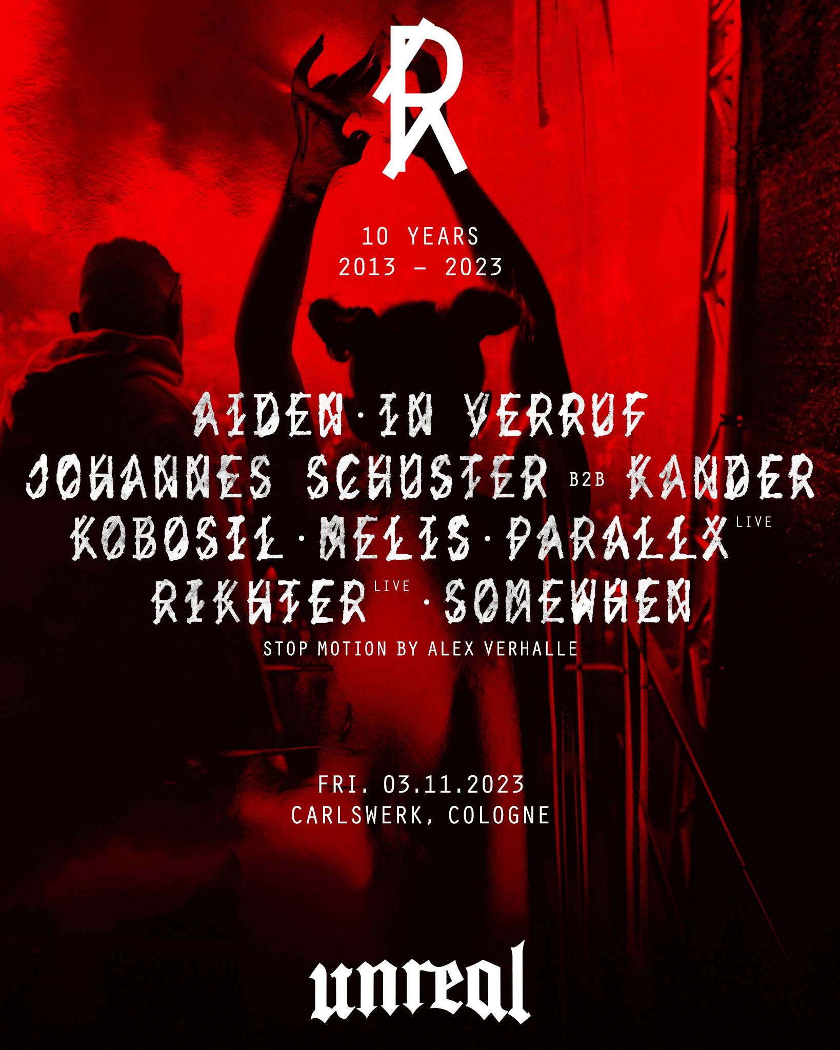 10Y R Label Group x unreal - Kobosil, Somewhen, RIKHTER, Parallx ...