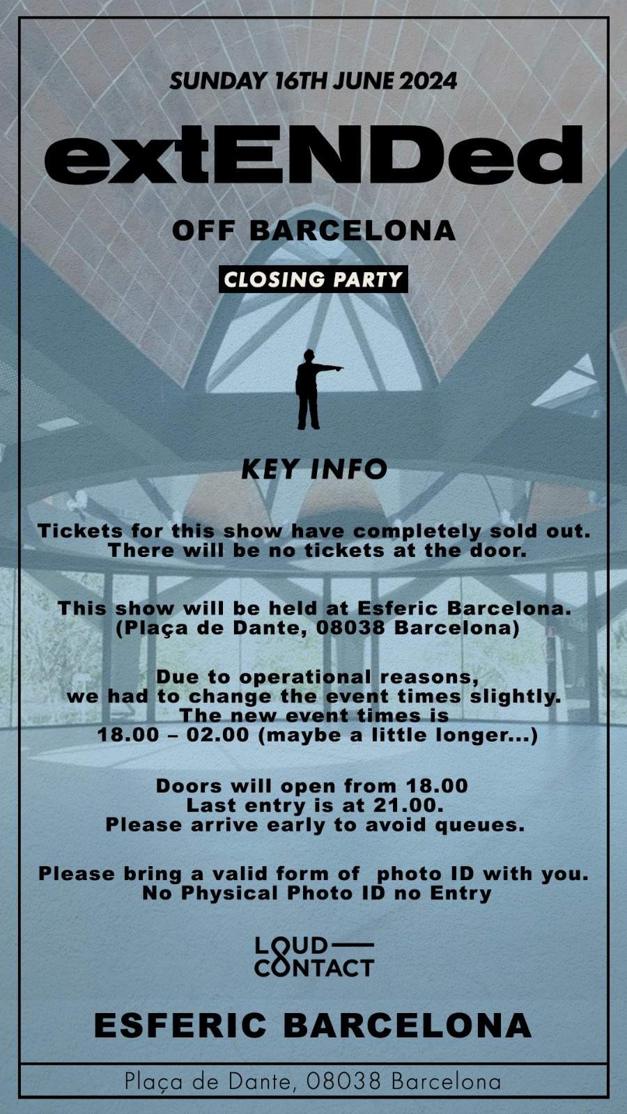 East End Dubs pres. extENDed OFF BCN Closing Party [SOLD OUT] at ...