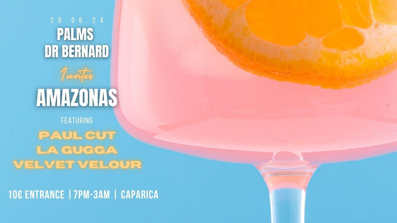 Amazonas Beach Party X Palms Dr Bernard at Palms Dr.Bernard, Lisbon