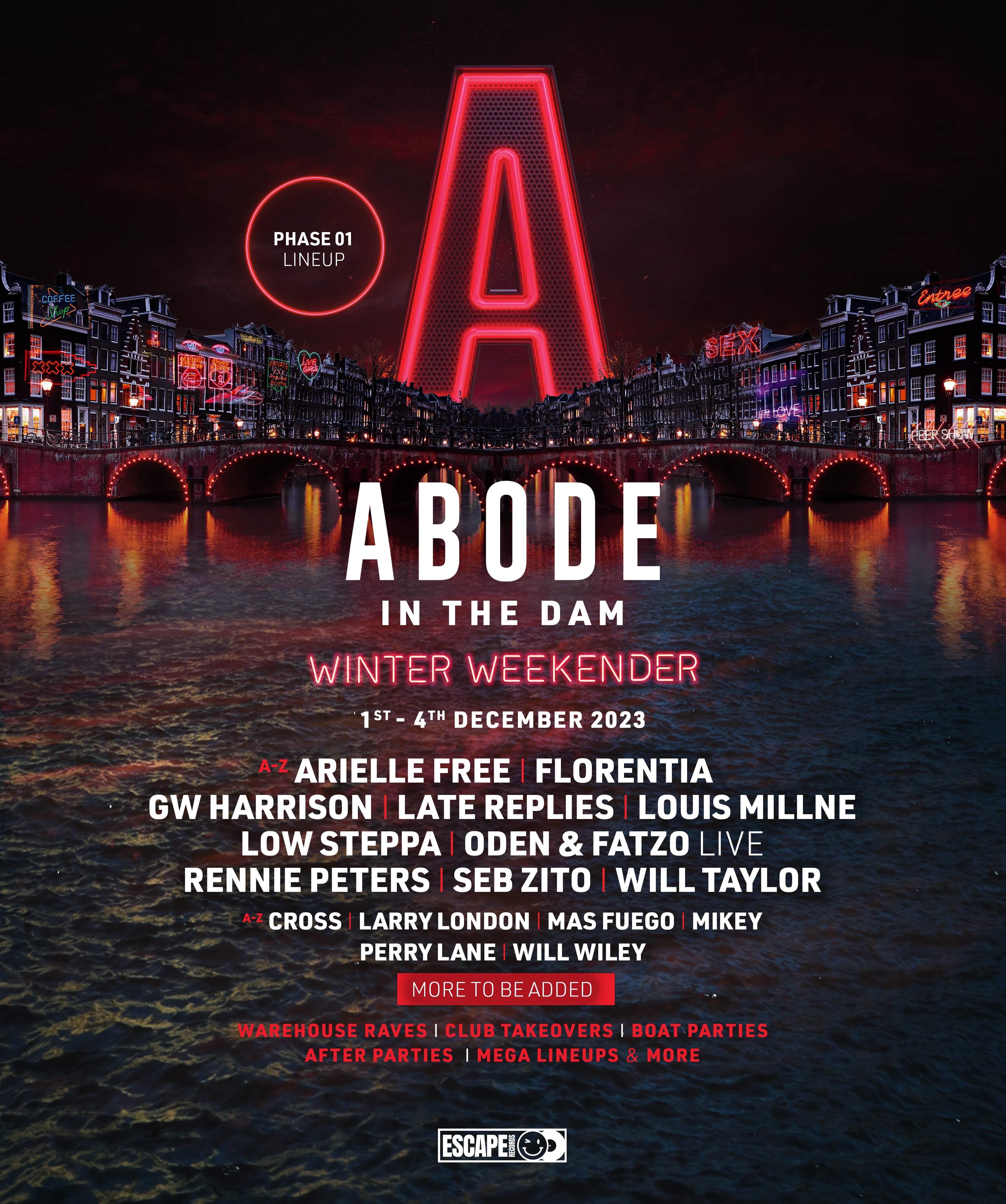 ABODE in the Dam at TBA, Amsterdam
