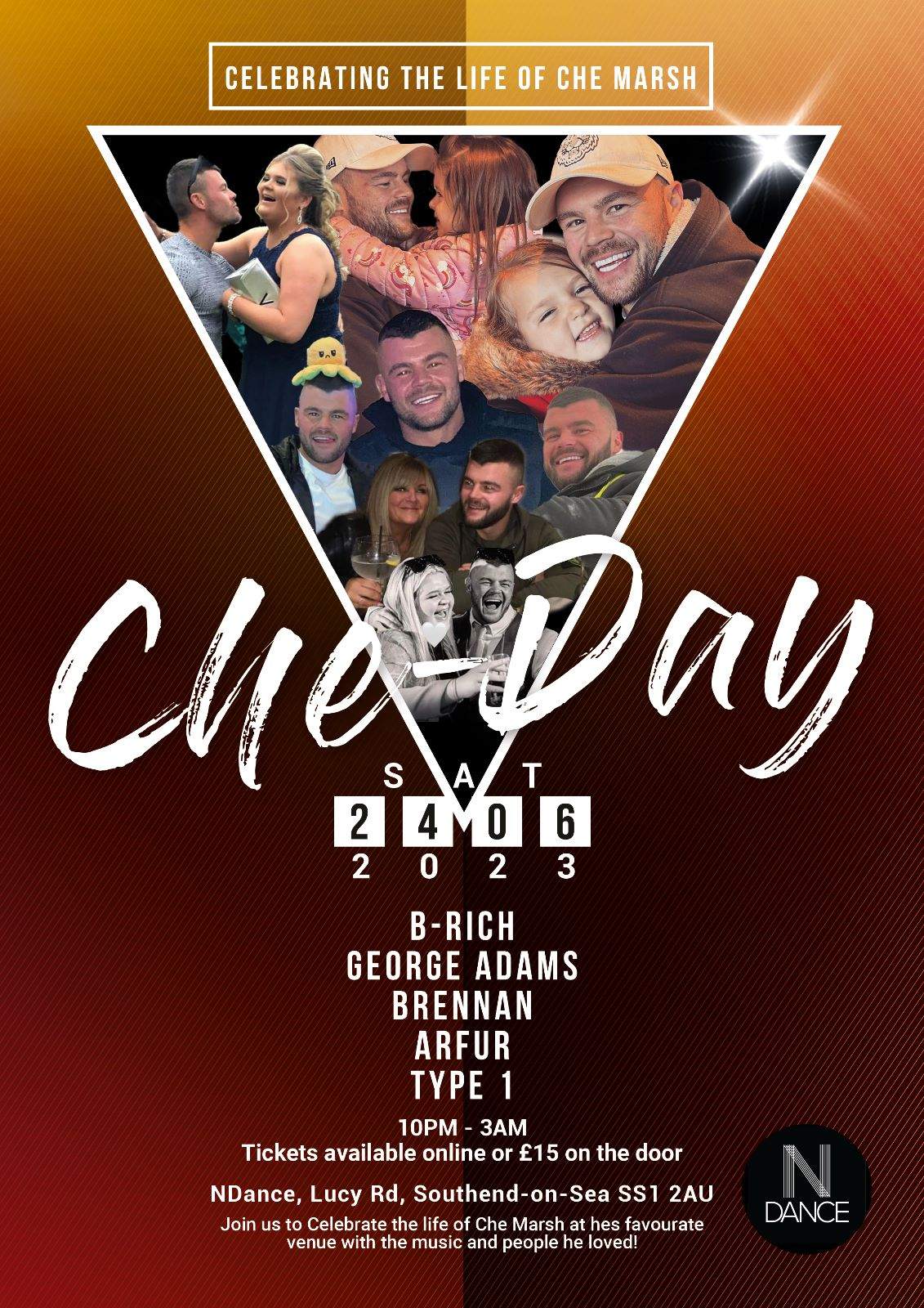 Che Day at N Dance, South + East