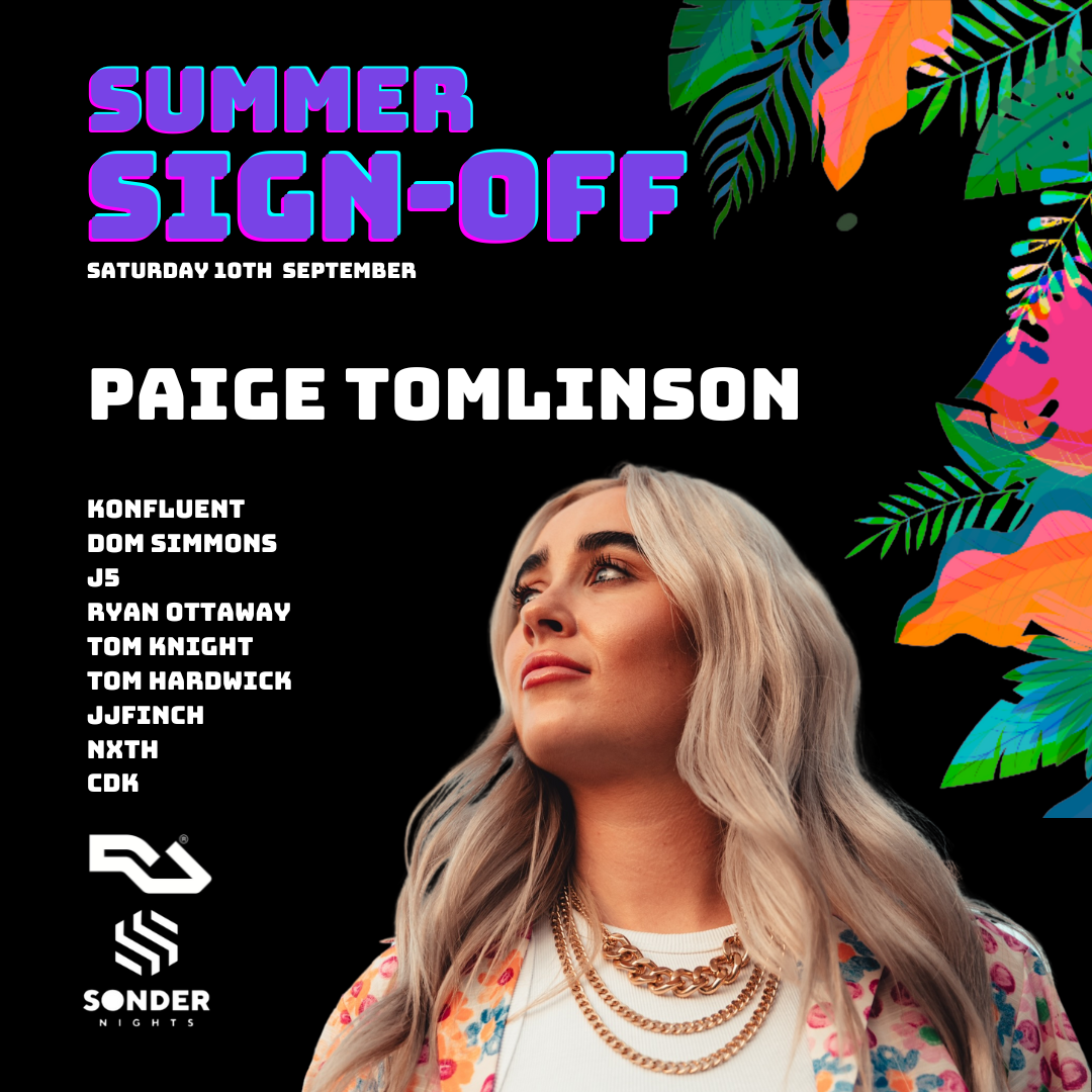 SONDER SECRET PARTY - SUMMER SIGN-OFF at TBA - OXFORDSHIRE, South + East