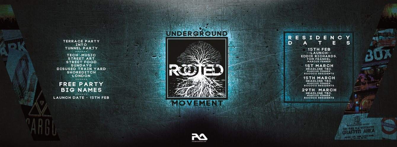 Rooted LDN Edition - with Johnny Fiore, Marcus Fenner & Friends em ...