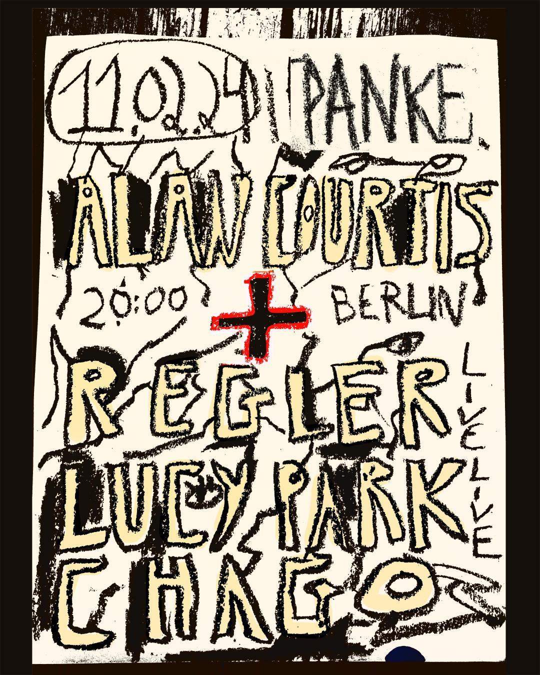 CODEX CLUB: Alan Courtis, Regler, Lucy Park, Chago at Panke, Berlin