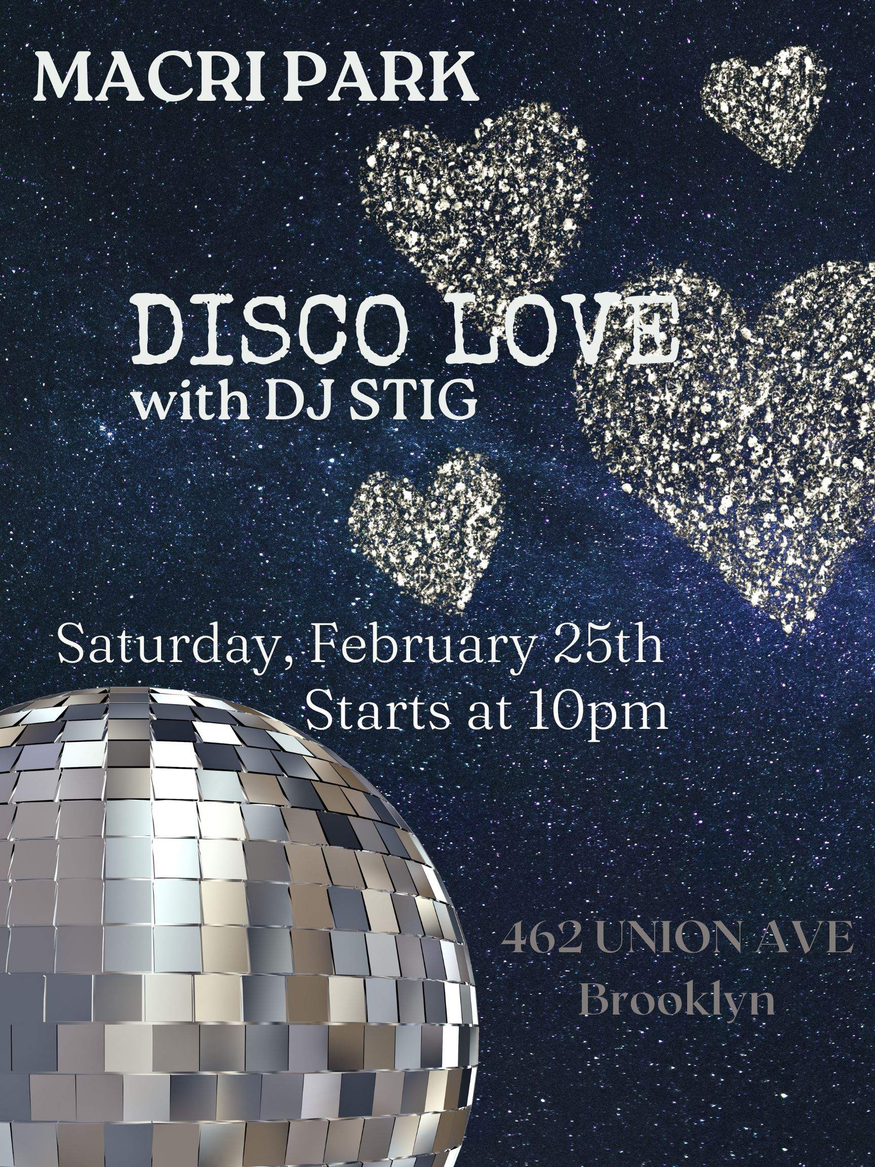 DISCO LOVE a Macri Park, New York City