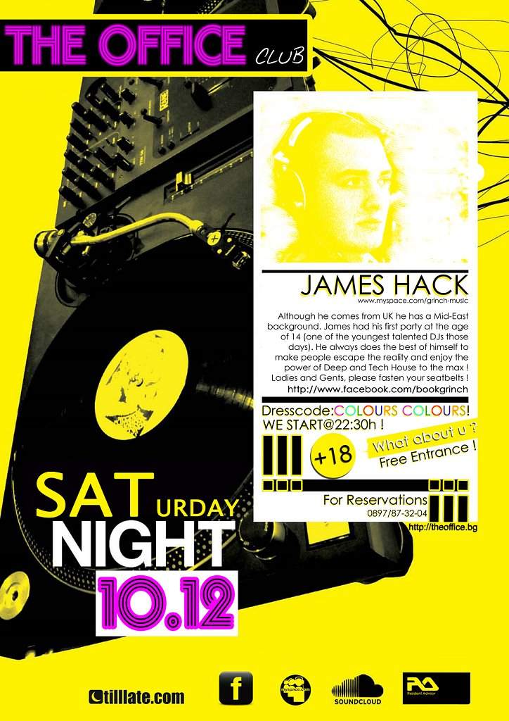 James Hack en The Office, Bulgaria