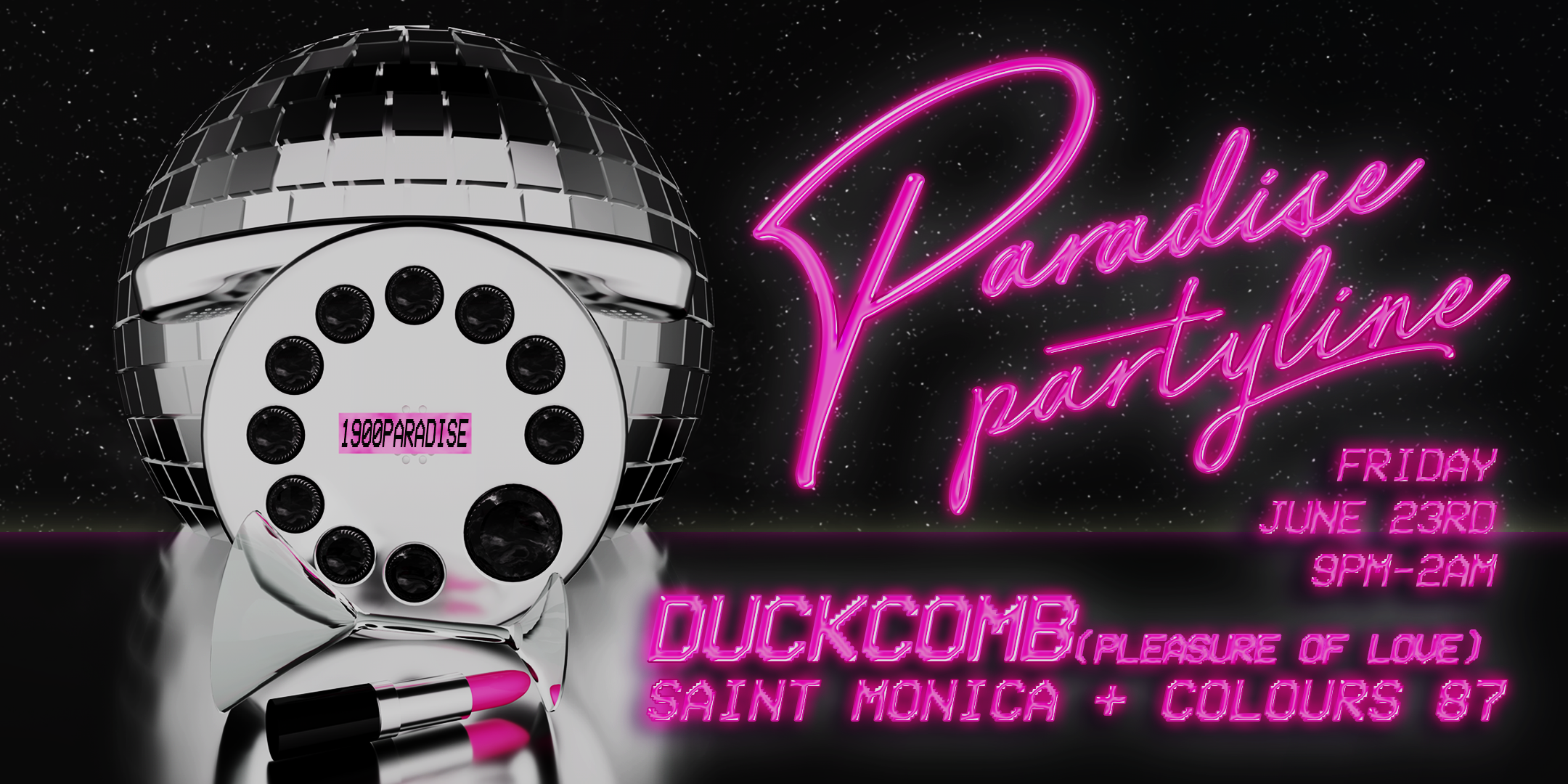PARADISE PARTYLINE feat. DJ DUCKCOMB (PLEASURE OF LOVE) at Songbird ...