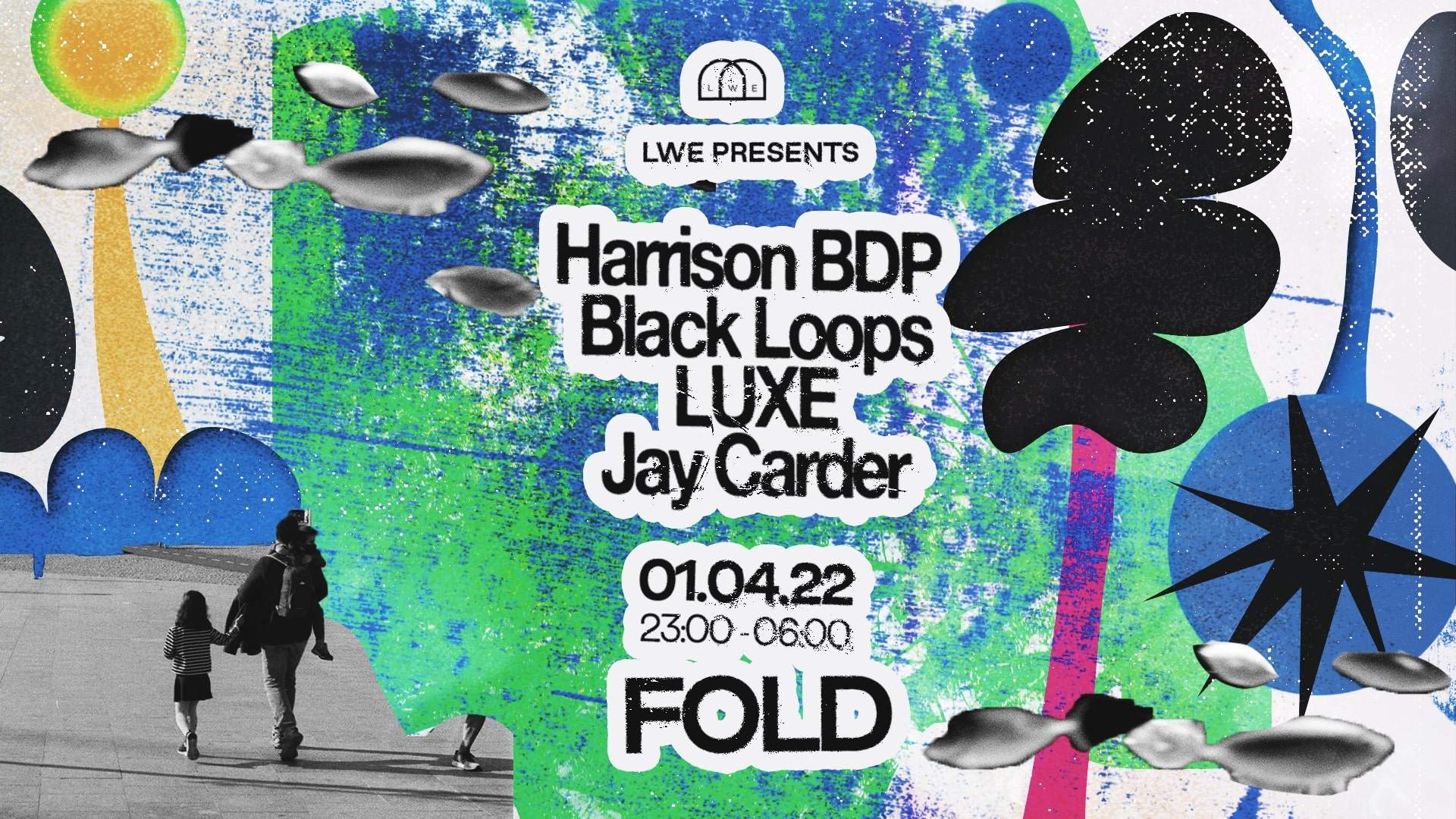 Harrison BDP & Black Loops, LUXE & Jay Carder at FOLD, London