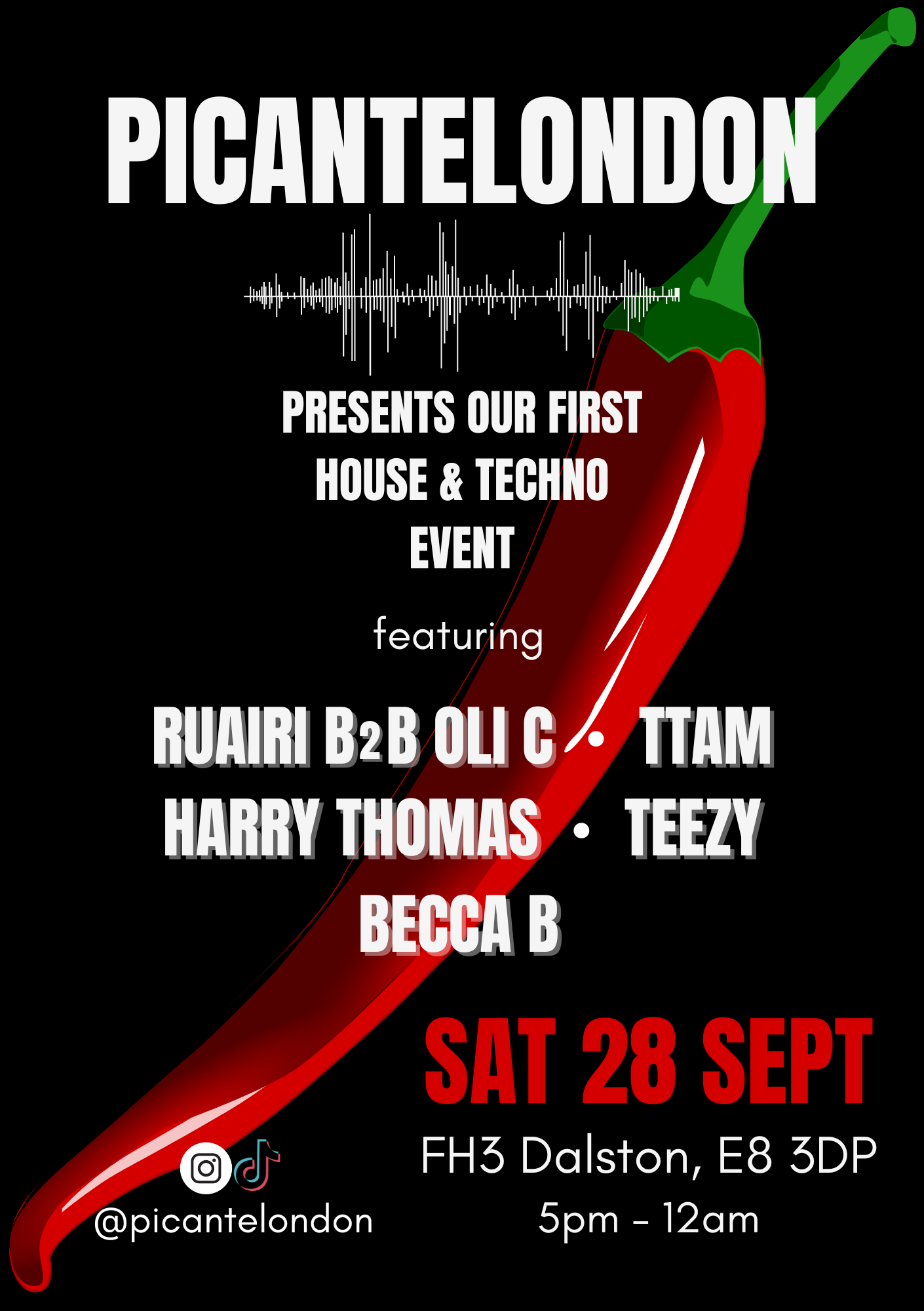 PICANTE LONDON at FH3 Dalston, London