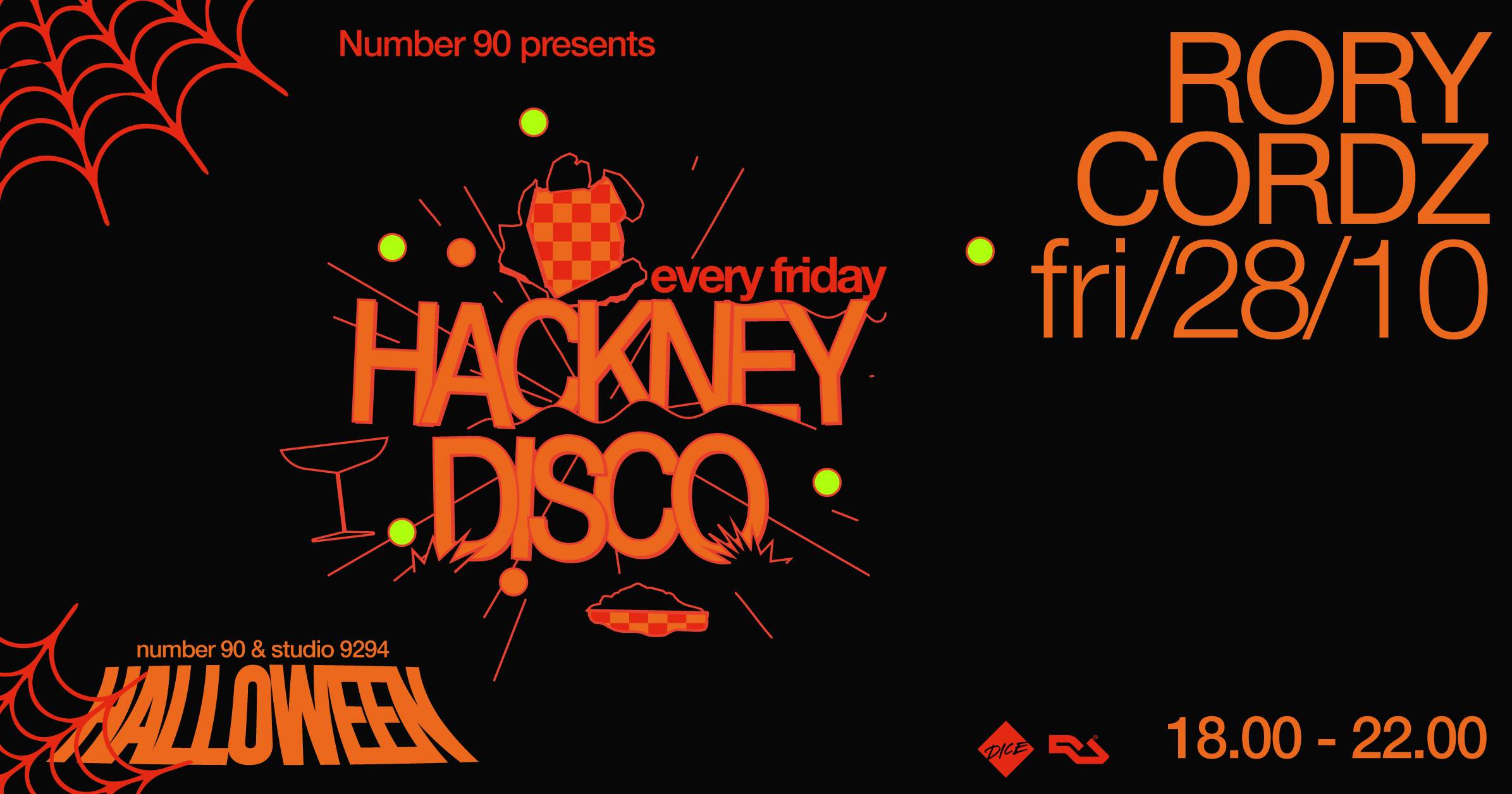 Number 90 presents: Rory Cordz (Halloween) at NUMBER 90 LONDON, London