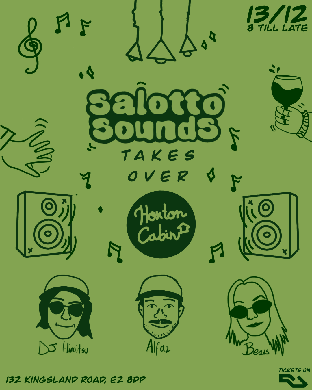 Salotto Sounds Takes Over Hoxton Cabin at Hoxton Cabin, London · Tickets