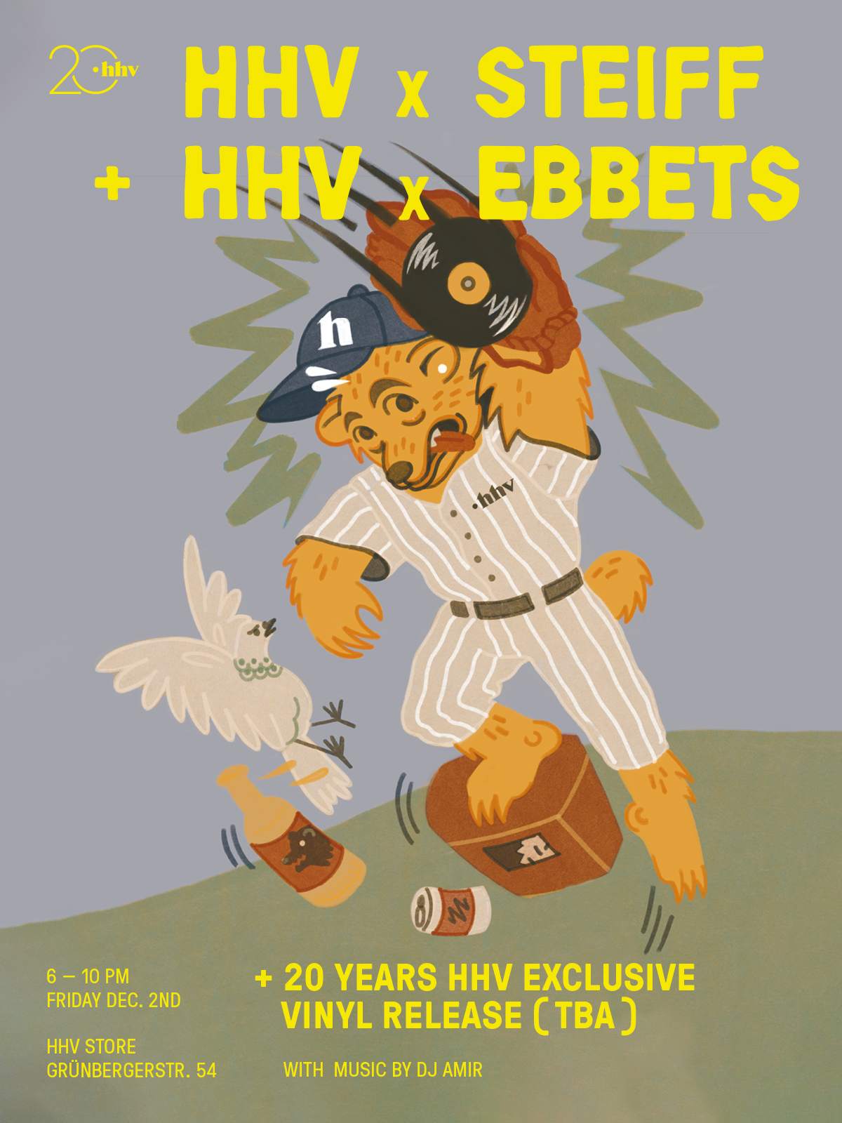 20 Years HHV w/ DJ Amir at HHV.de Store, Berlin