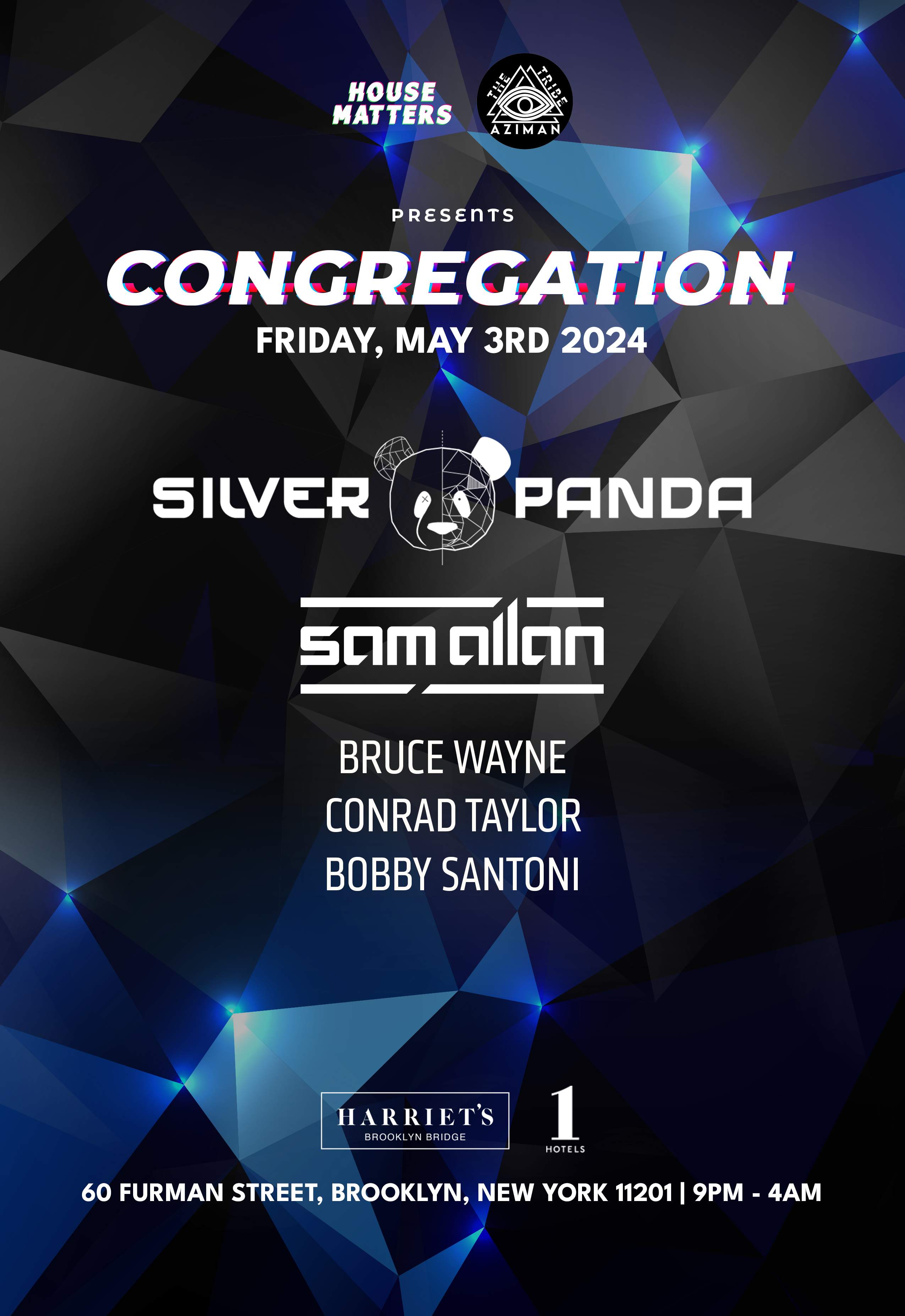 Congregation Brooklyn Bridge feat. Silver Panda, Sam Allan, Bruce Wayne ...