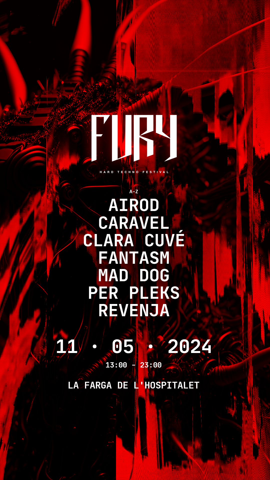 Fury Hard Techno Festival III en La Farga Gestió D'equipaments ...