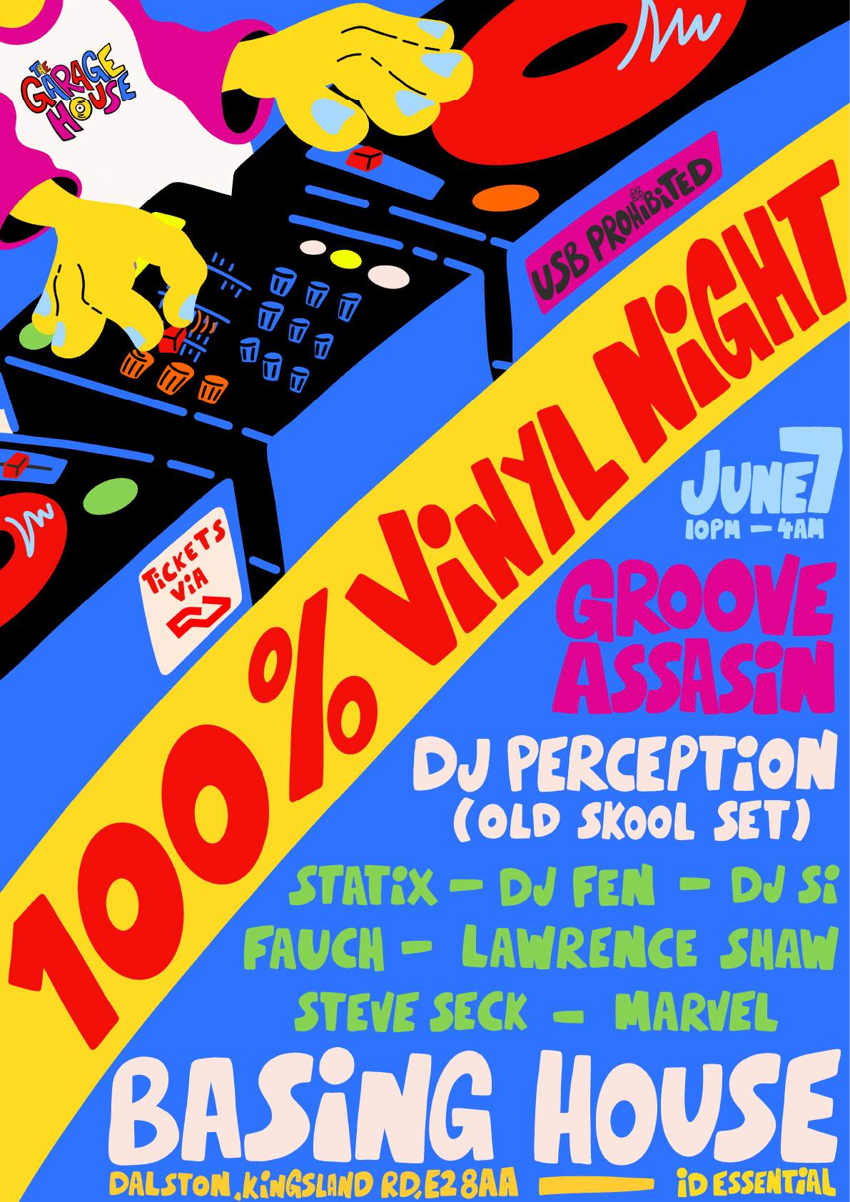 The Garagehouse 14 - 100% Vinyl - Groove Assassin, Perception, DJ Fen ...