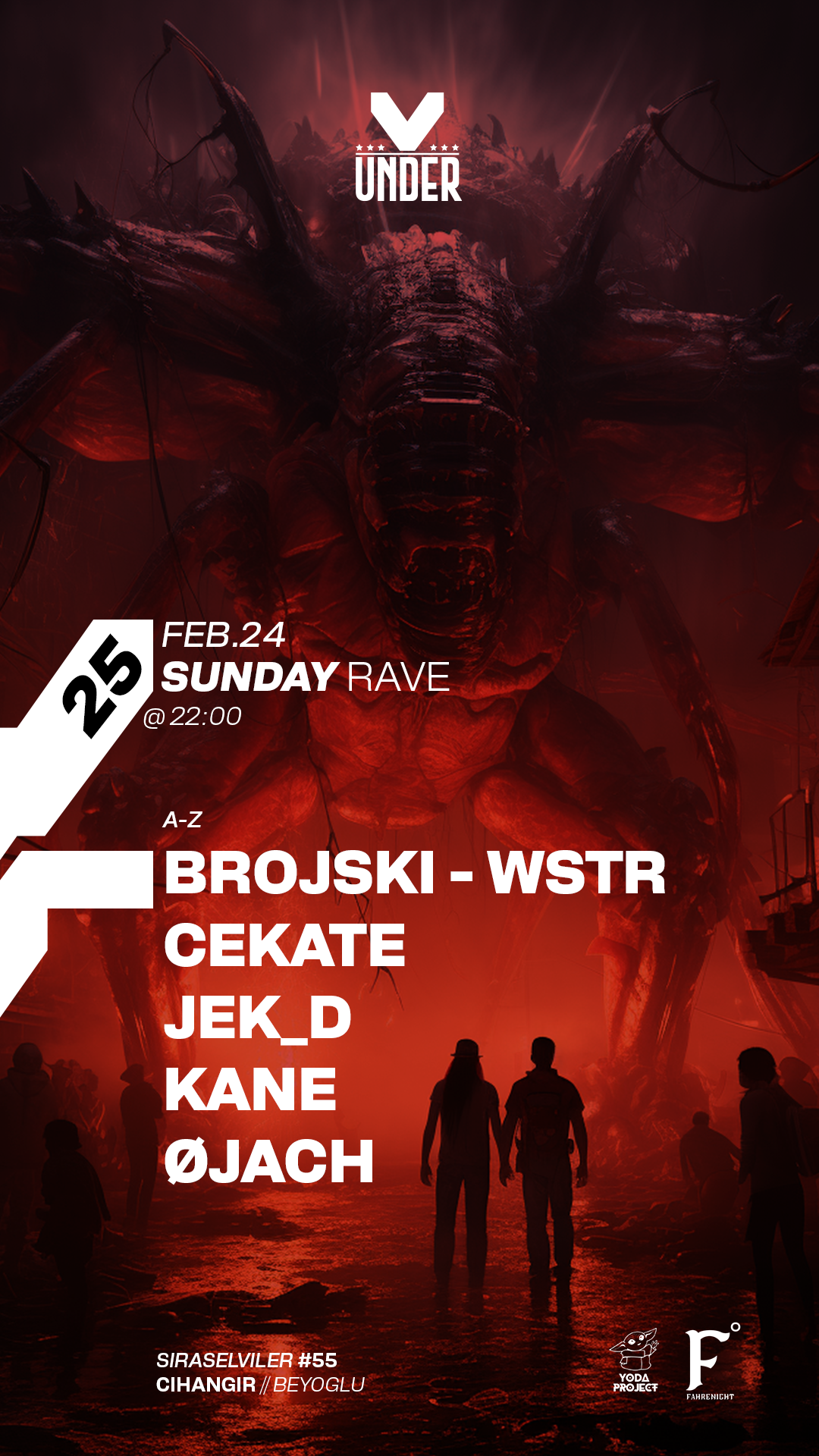 Sunday Rave at Under Istanbul, Istanbul