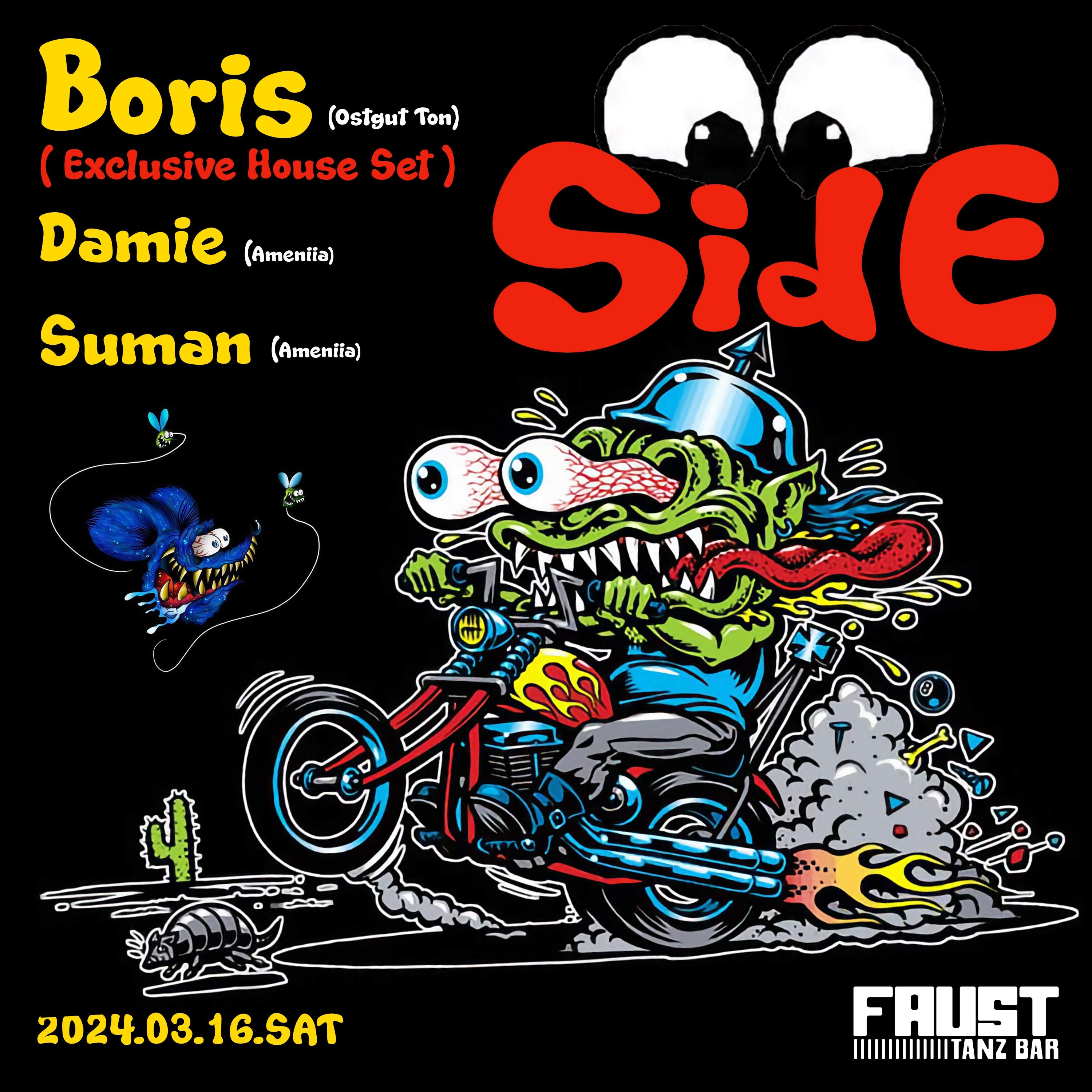 SIDE with Boris at Faust, Seoul