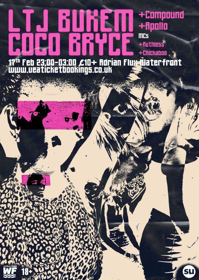 LTJ Bukem & Coco Bryce at Waterfront, South + East