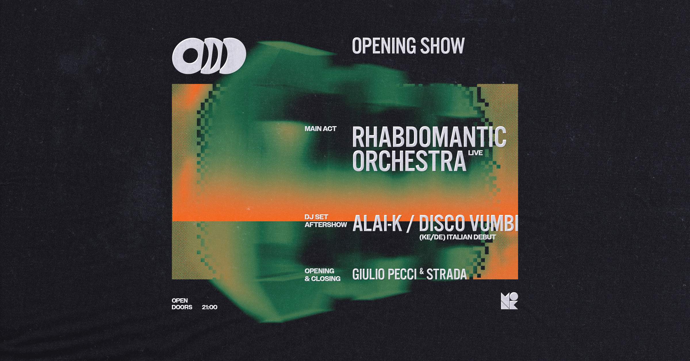 ODD - Opening Show with Rhabdomantic Orchestra + Disco Vumbi at Monk ...