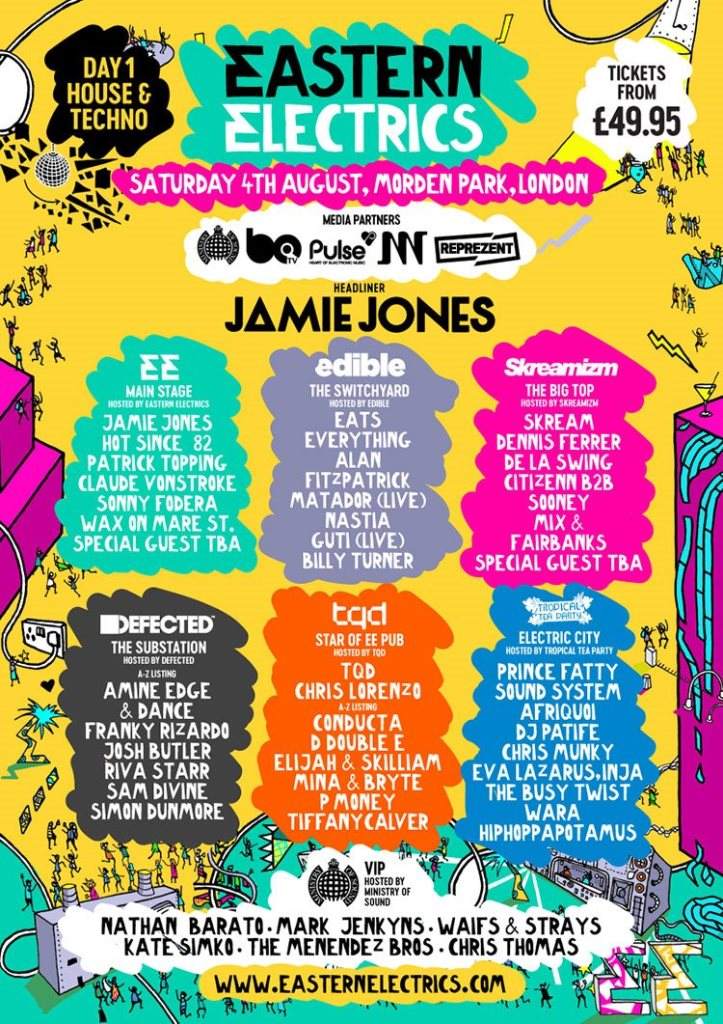 Eastern Electrics Festival 2018 - Residents Tickets en Morden Park, London