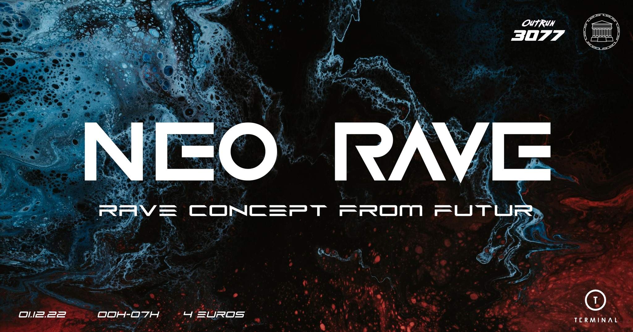 Outrun 3077 & Osmoz 'Neo Rave #2': Lulz, Agnøstic, DGTO at Terminal ...