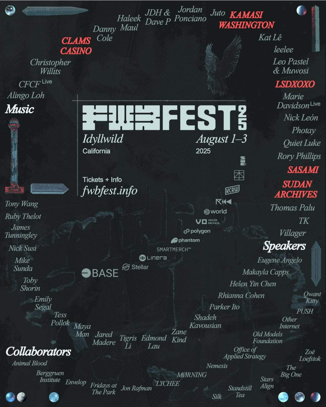 FWB FEST 2025 at TBA - Idyllwild Arts Academy, Palm Springs