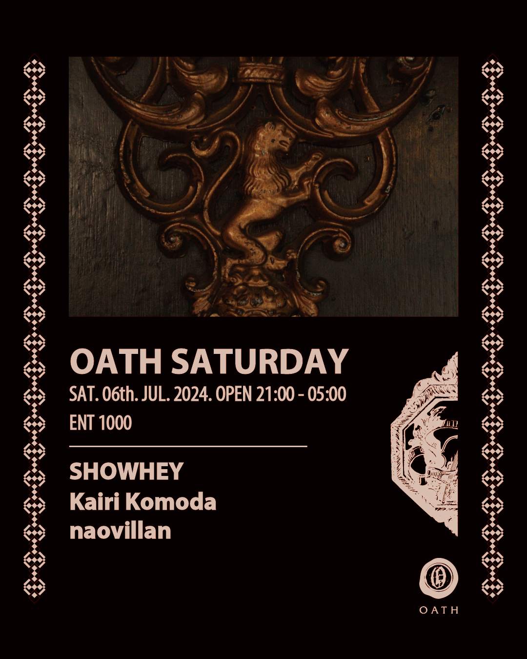 OATH SATURDAY at Oath, Tokyo