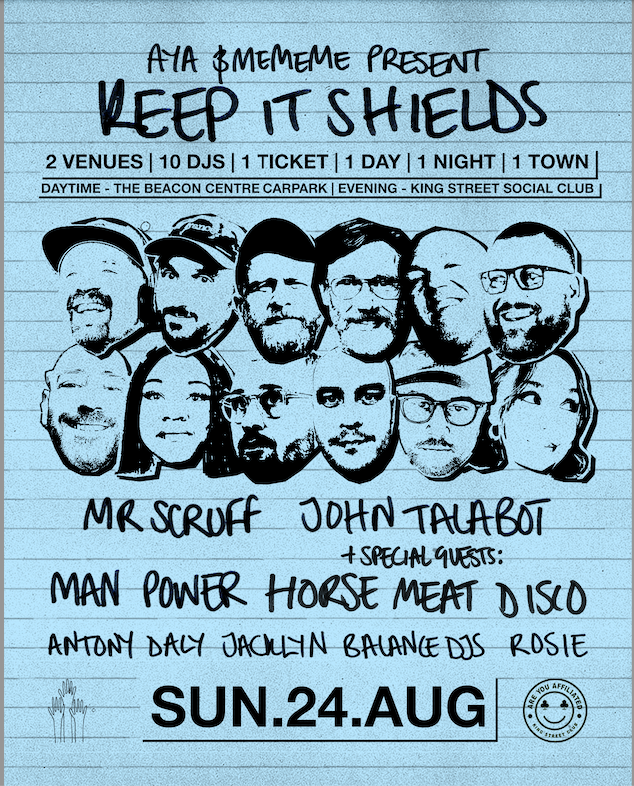 Keep It Shields Day & Night with Mr Scruff, Horse Meat Disco, John ...