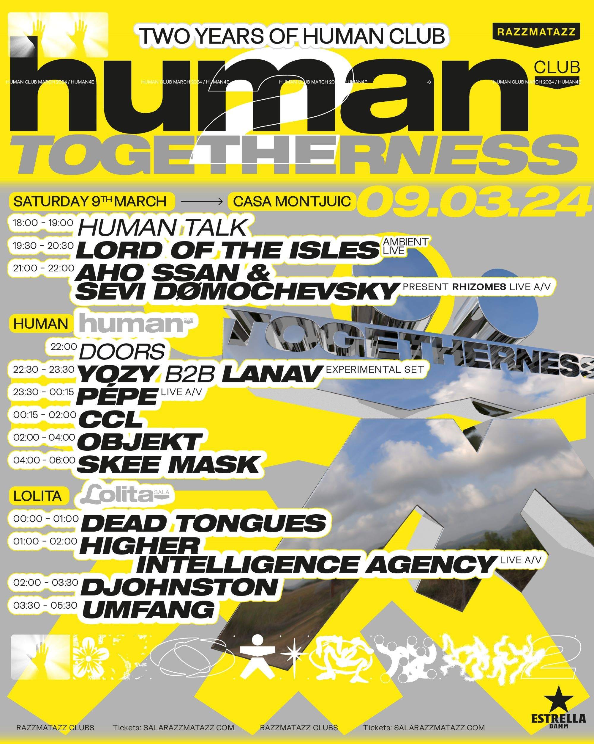 HUMAN presents: Objekt + Skee Mask at Human Club, Barcelona