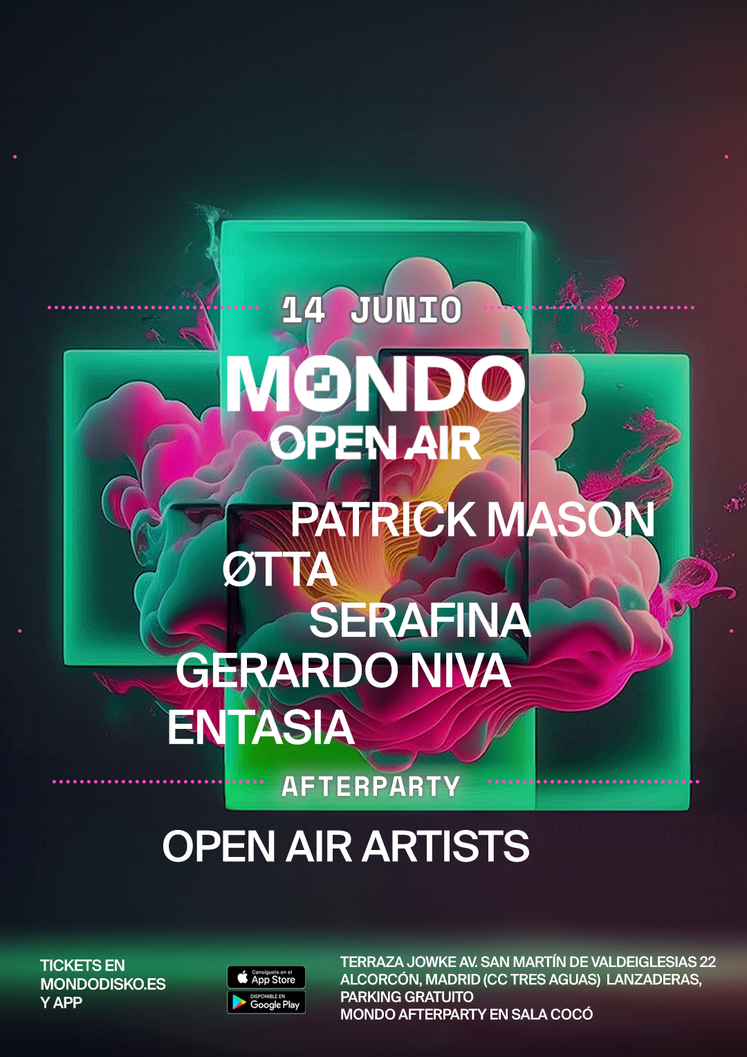 OPEN AIR #03: Patrick Mason / ØTTA / Serafina / Gerardo Niva / Entasia ...