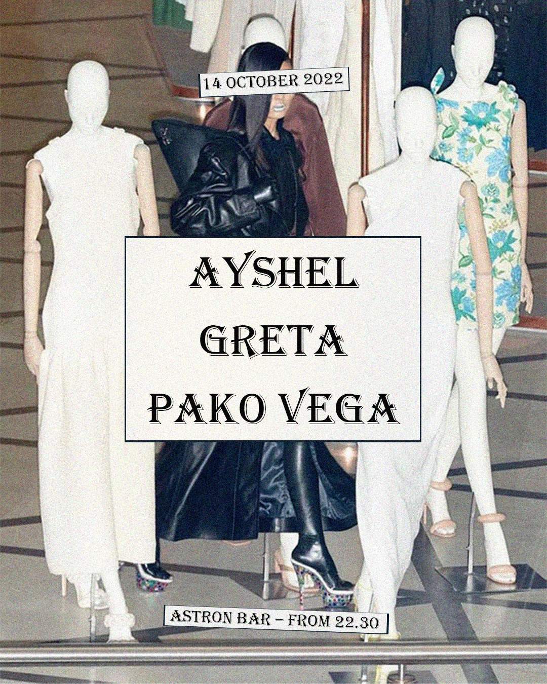 Ayshel / GREΞA / Pako Vega at Astron Bar (closed), Athens