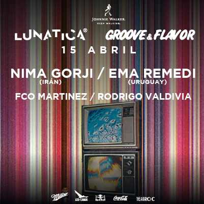 LUNATICA / GROOVE&FLAVOR PRESENTAN: Ema Remedi & Nima Gorji at Teatro C ...
