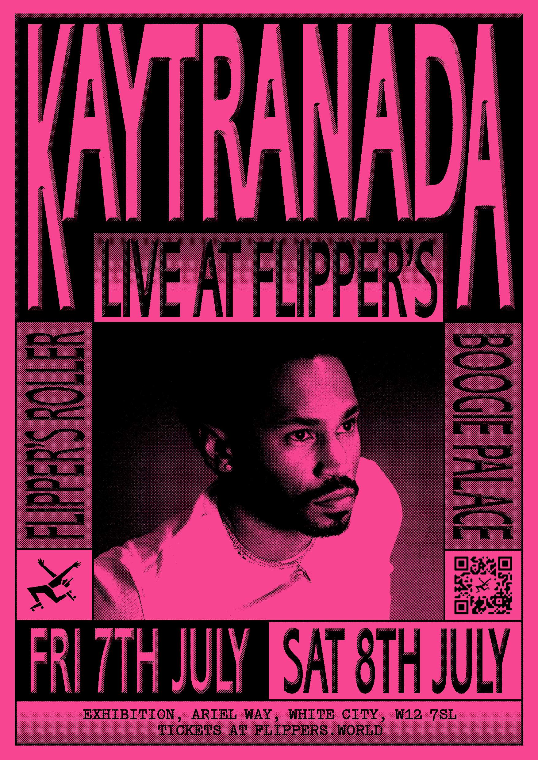Kaytranada at Flipper's Roller Boogie Palace, London