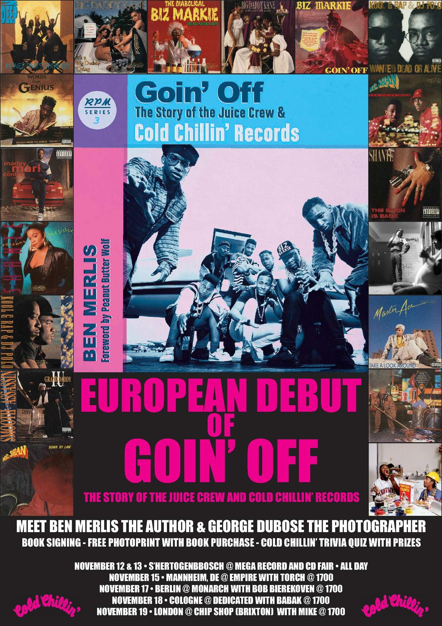 The Story of the Juice Crew & Cold Chillin Rec at Monarch, Berlin