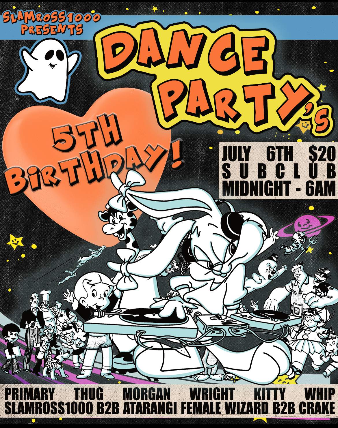Dance Party's 5th Birthday at Sub Club Melbourne, Melbourne