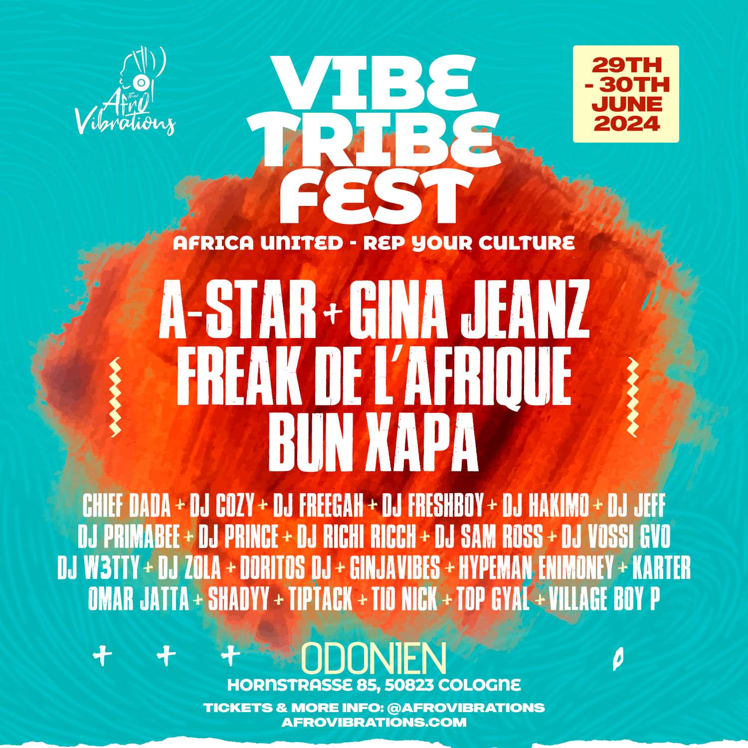 VIBE TRIBE FEST at Odonien, Cologne