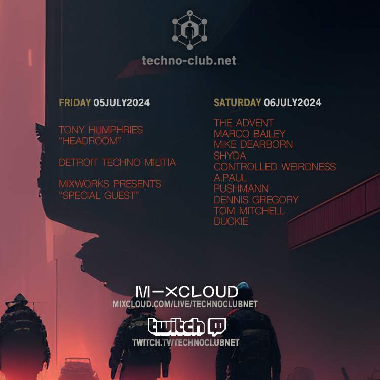 techno-club.net at Livestream, Streamland