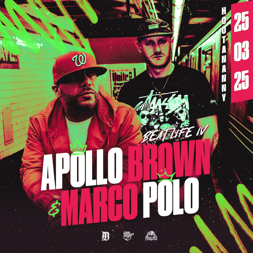 Apollo Brown's Beat Life IV feat Marco Polo at Hootananny Brixton, London