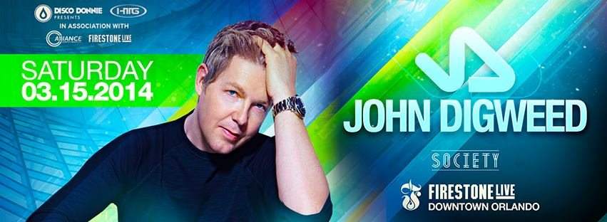 John Digweed at Society with Support Carlos Mendoza, Ben Murk, and More ...