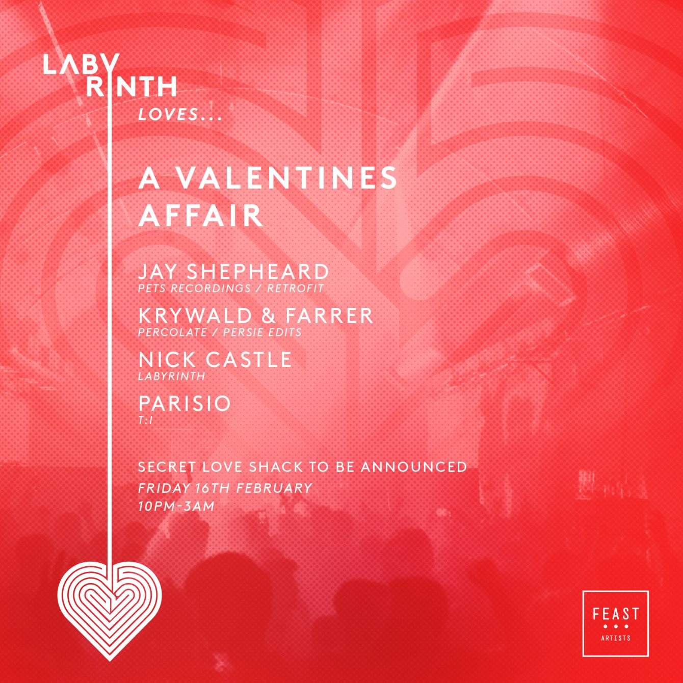 Labyrinth Loves A Valentines Affair: Jay Shepheard, Krywald & Farrer ...