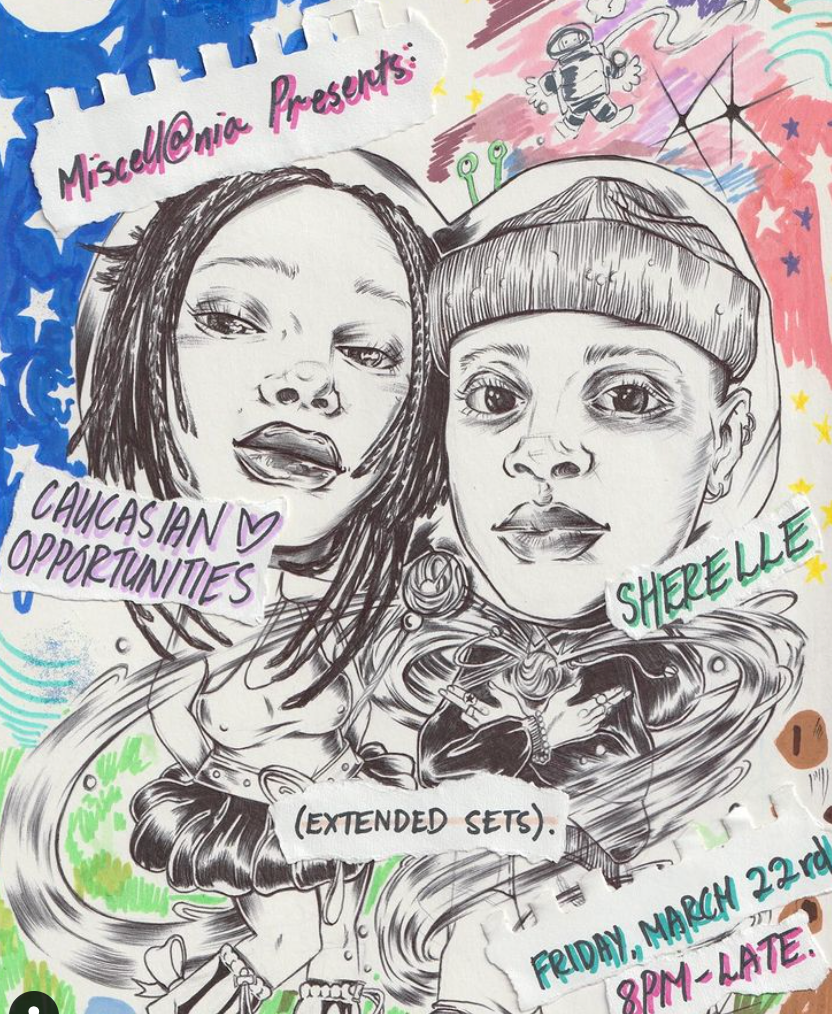 Sherelle & Caucasian Opportunities at Miscellania, Melbourne