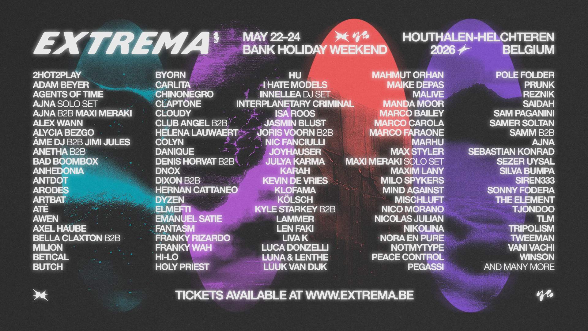 Extrema Outdoor Belgium 2026 at De Plas, Belgium