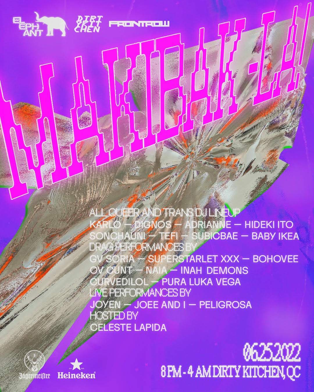 MAKIBAK-LA em TBA - Dirty Kitchen, Filipinas