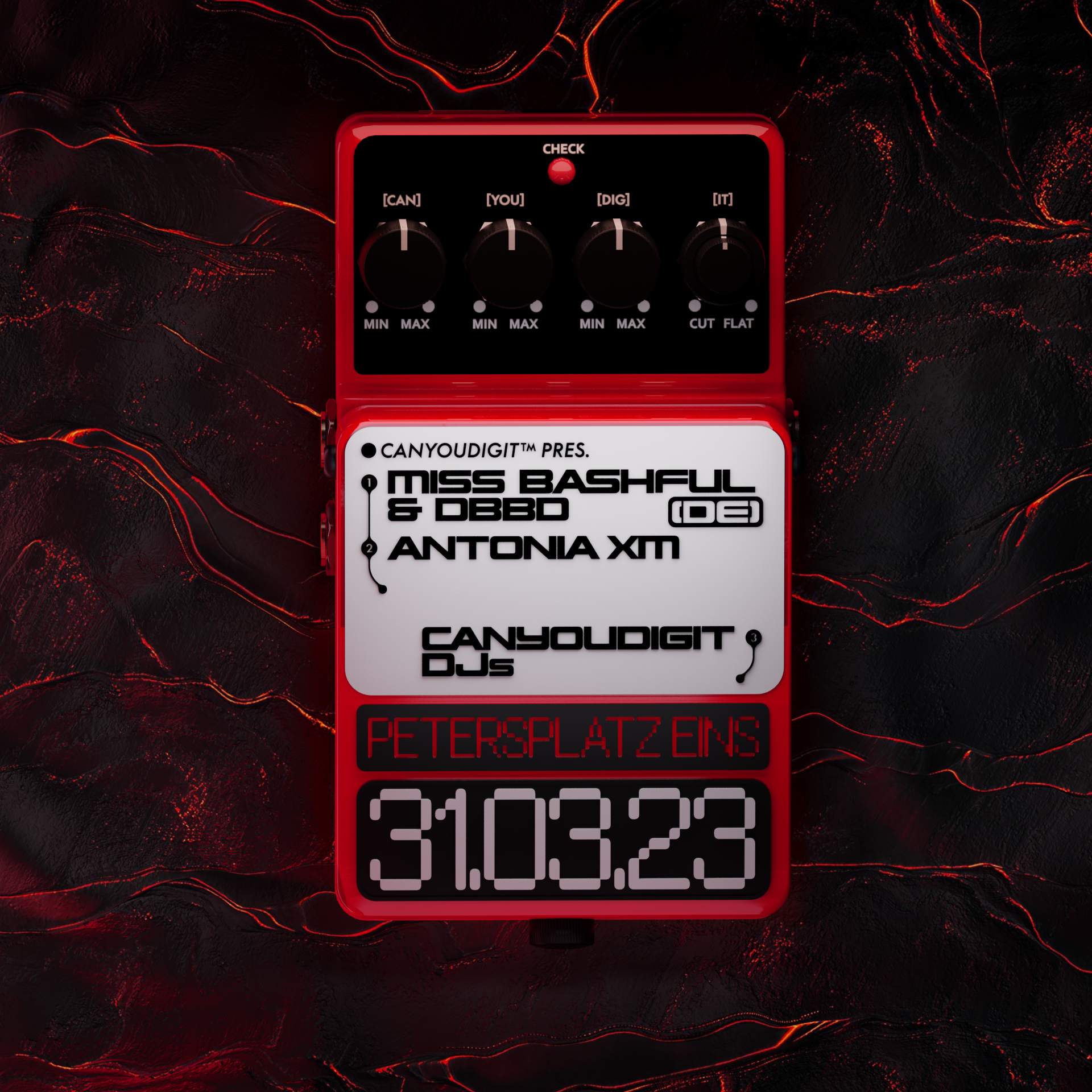 Miss Bashful & DBBD at Petersplatz.Eins, Vienna