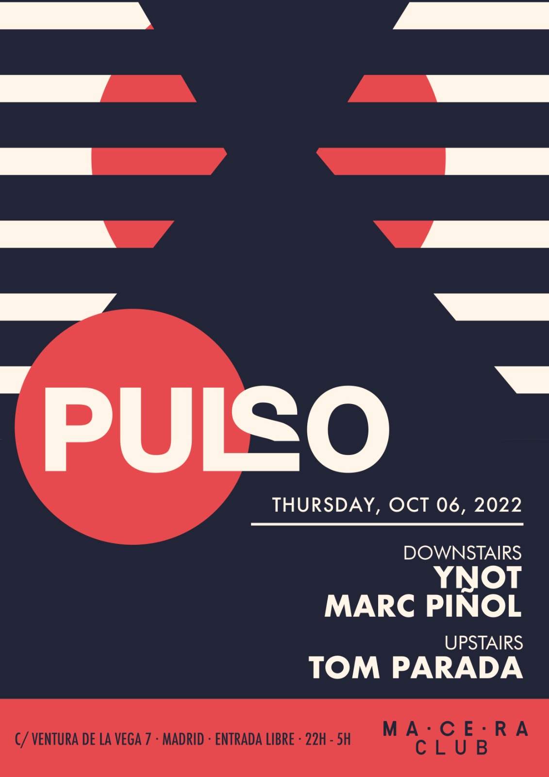 MARC PIÑOL, YNOT & TOM PARADA at Macera Club, Madrid