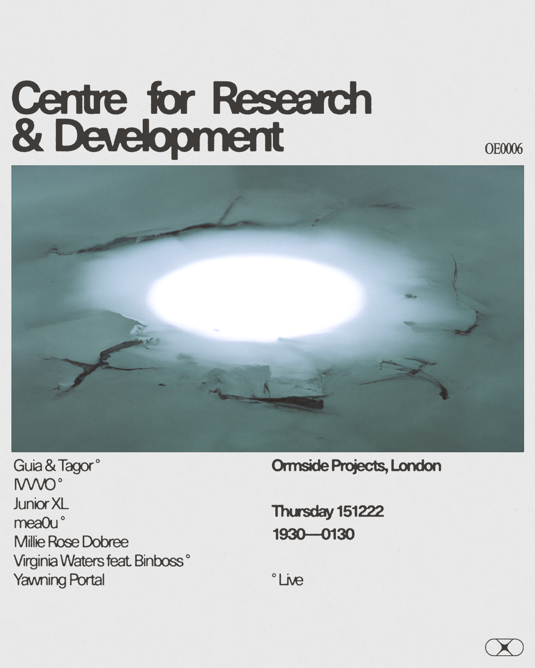 OE0006 — Centre for Research & Development at Ormside Projects, London